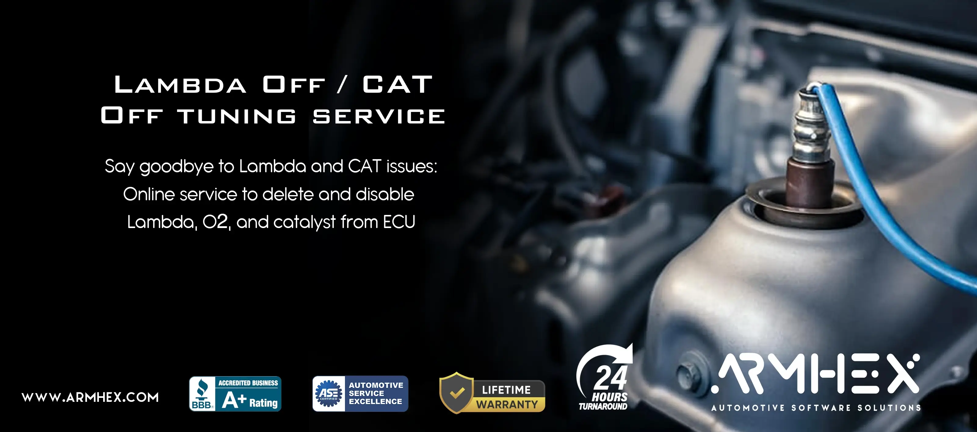 Lambda-Off-O2-Off-CAT-Off Online Service | ARMHEX