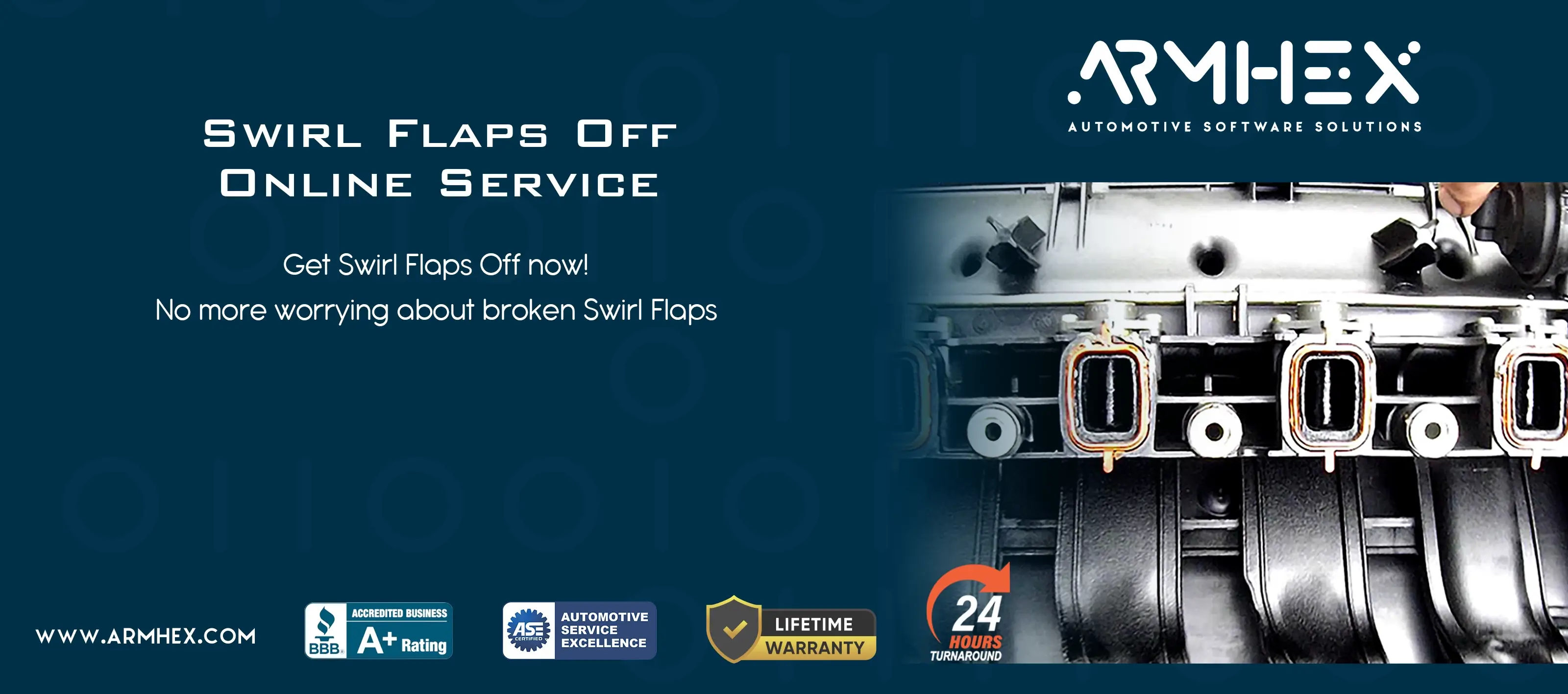 Swirl Flaps Off Online Tuning Service | ARMHEX